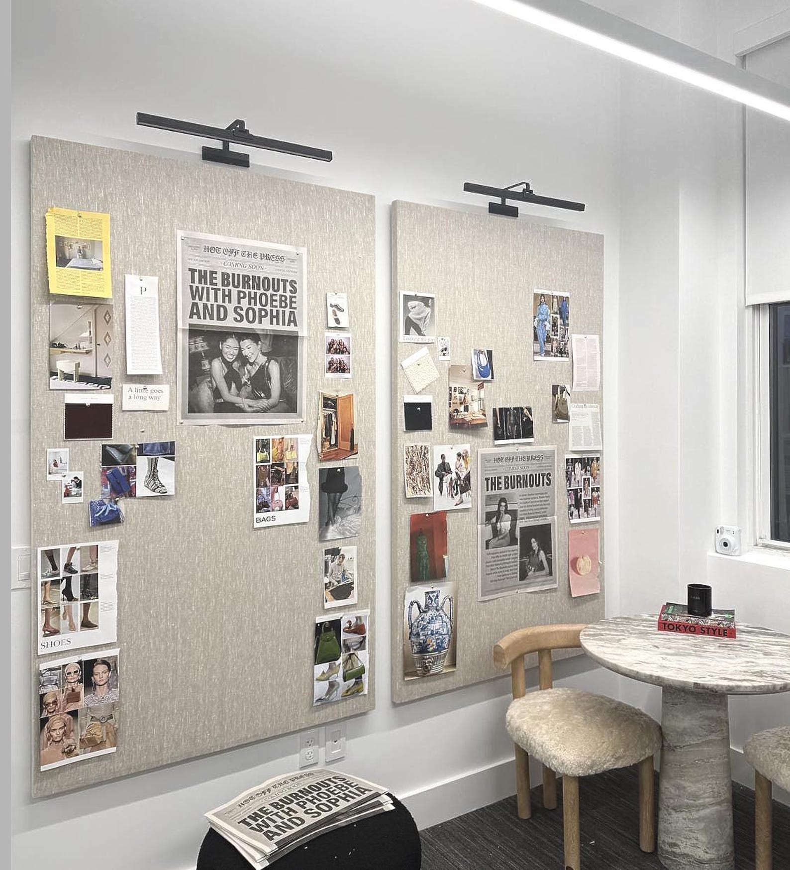 LARGE CUSTOM Frameless Neutral Linen Pin Board | Linen Pin Board ...