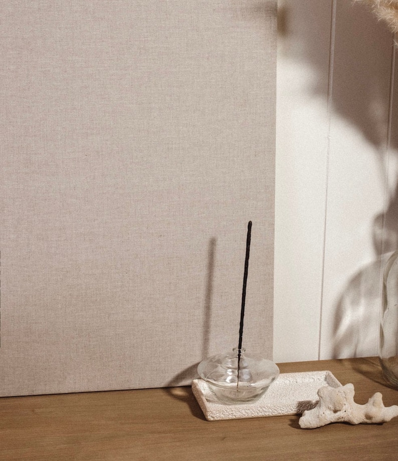 24"x36" 2' X 3' Frameless Neutral Linen Pin Board | Linen Pin Board ...