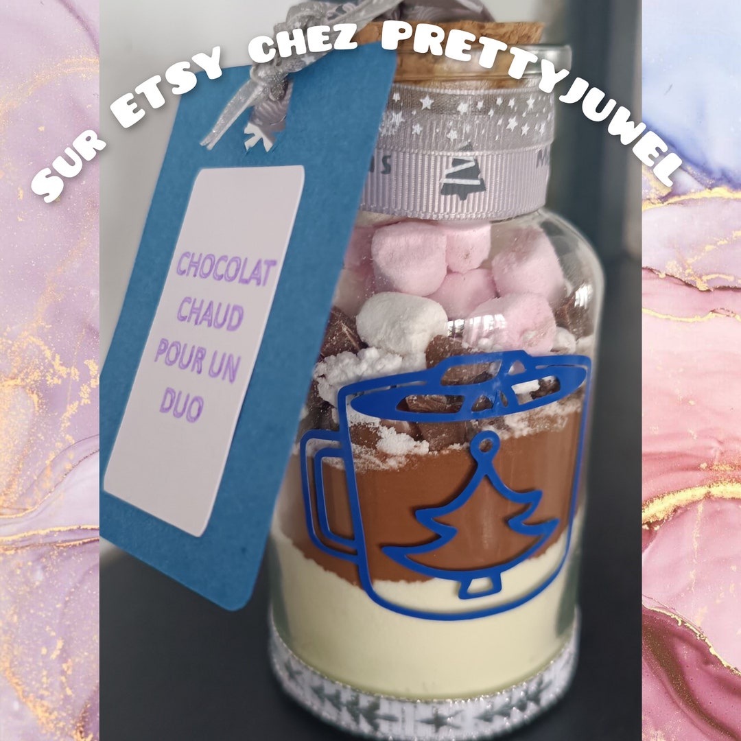 Marshmallow Hot Chocolate Verrine Jar Kit Reusable Gourmet - Etsy UK