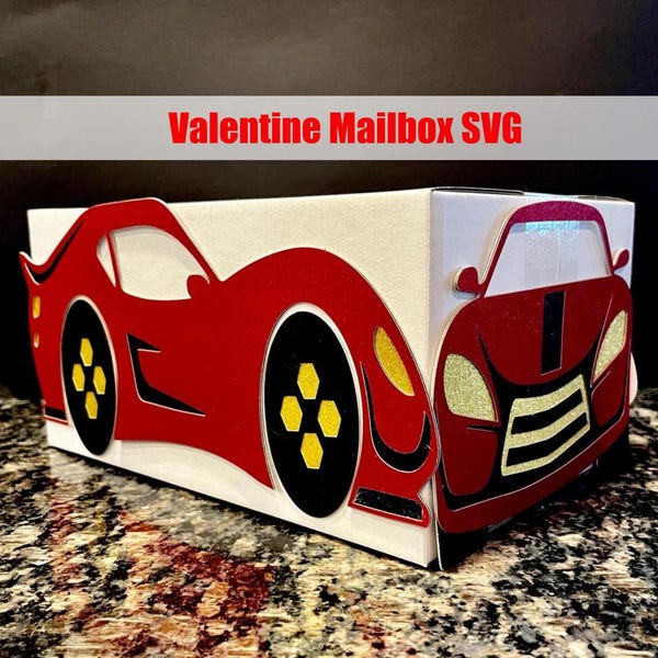 Car Valentine Box - Etsy