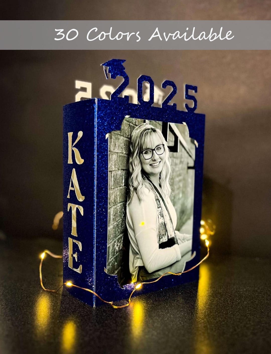 Personalized Graduation Photo Centerpiece, Graduation Photo Display ...