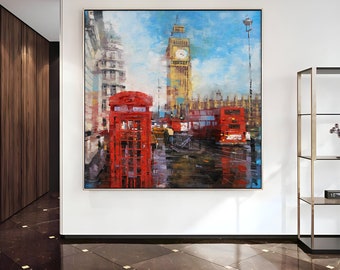 Abstract Cityscape - Etsy