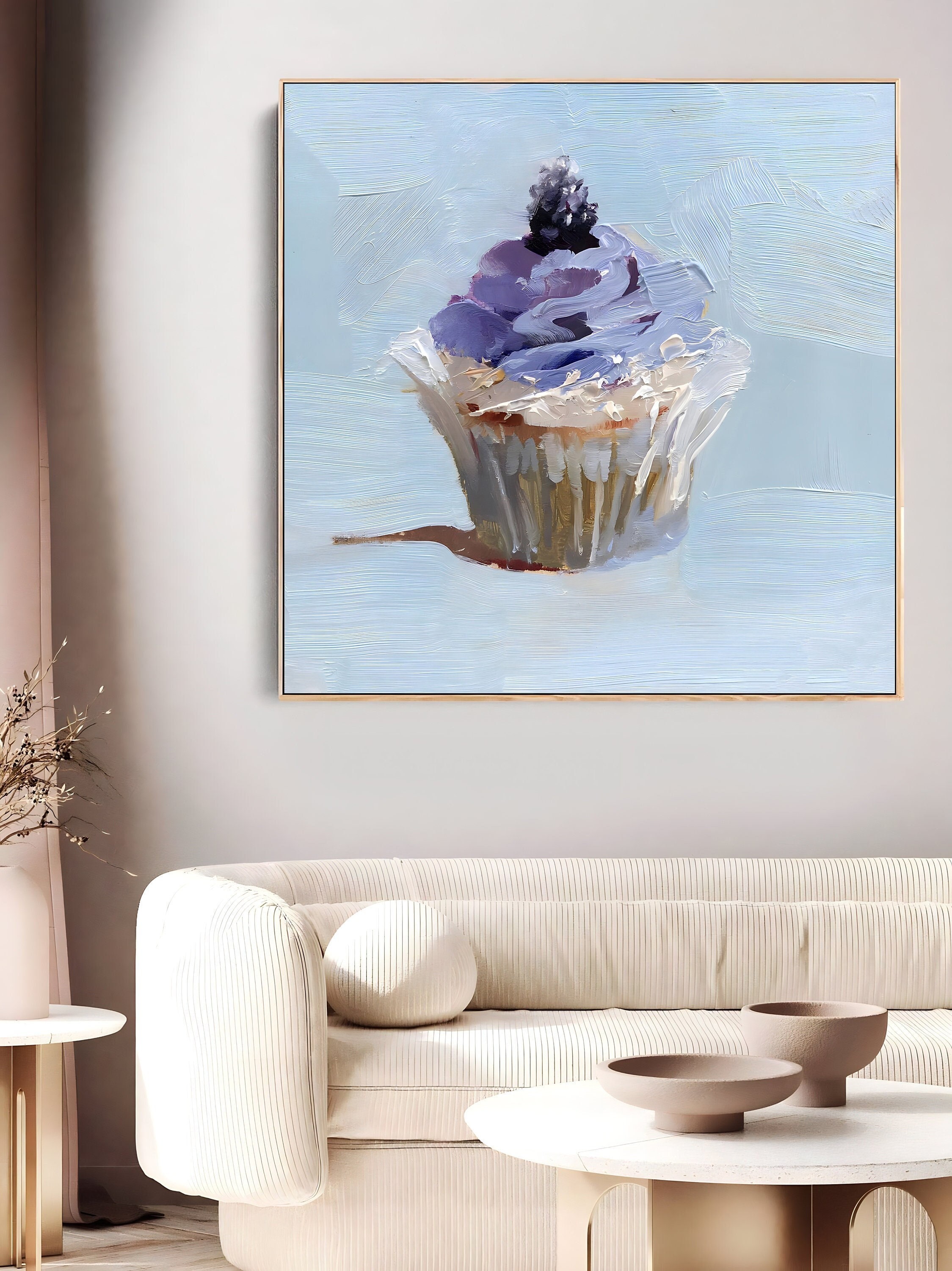 Cupcake Canvas Art