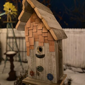 Handmade Rustic Reclaimed Vintage Birdhouse - Etsy
