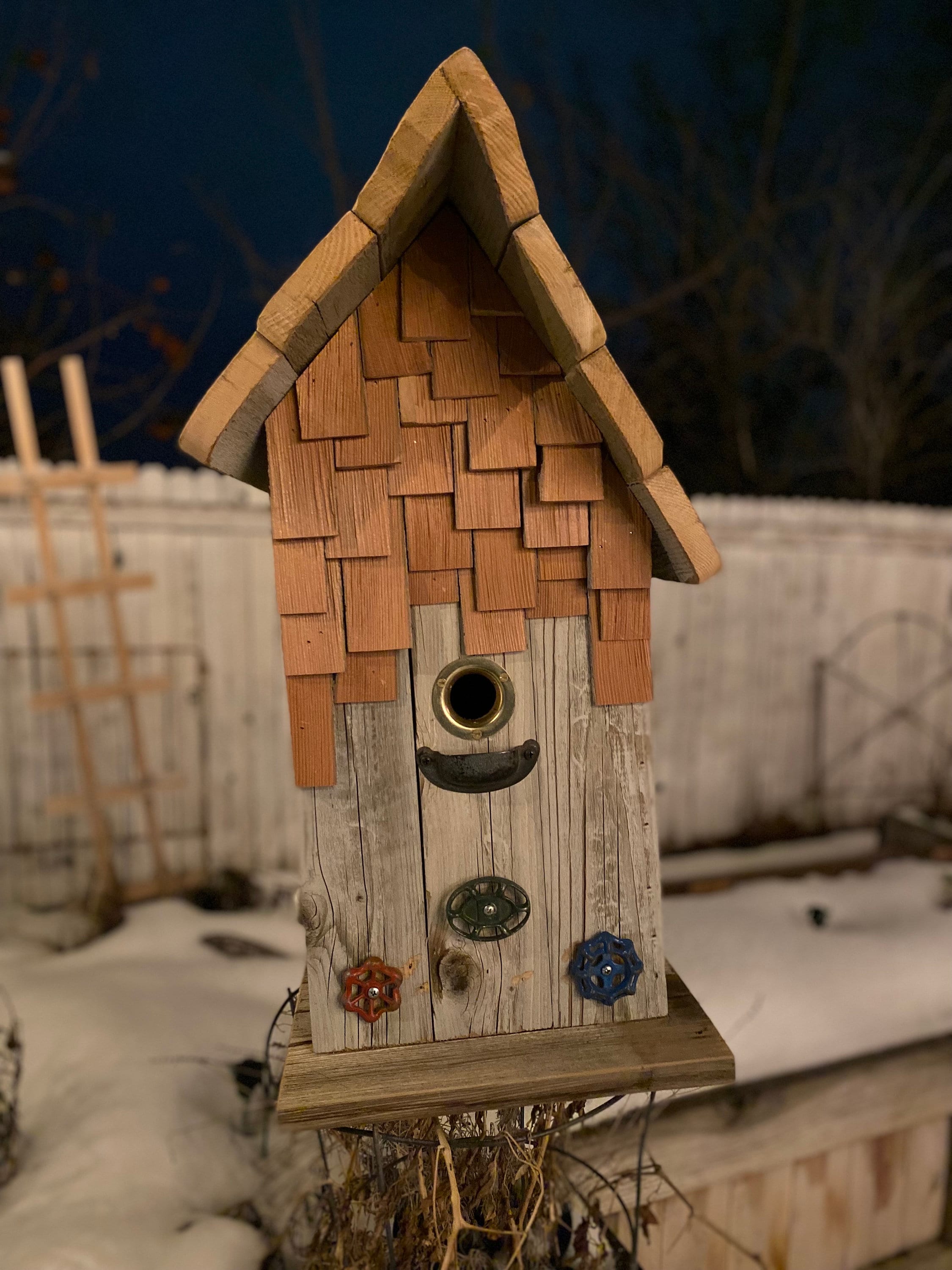 Handmade Rustic Reclaimed Vintage Birdhouse - Etsy