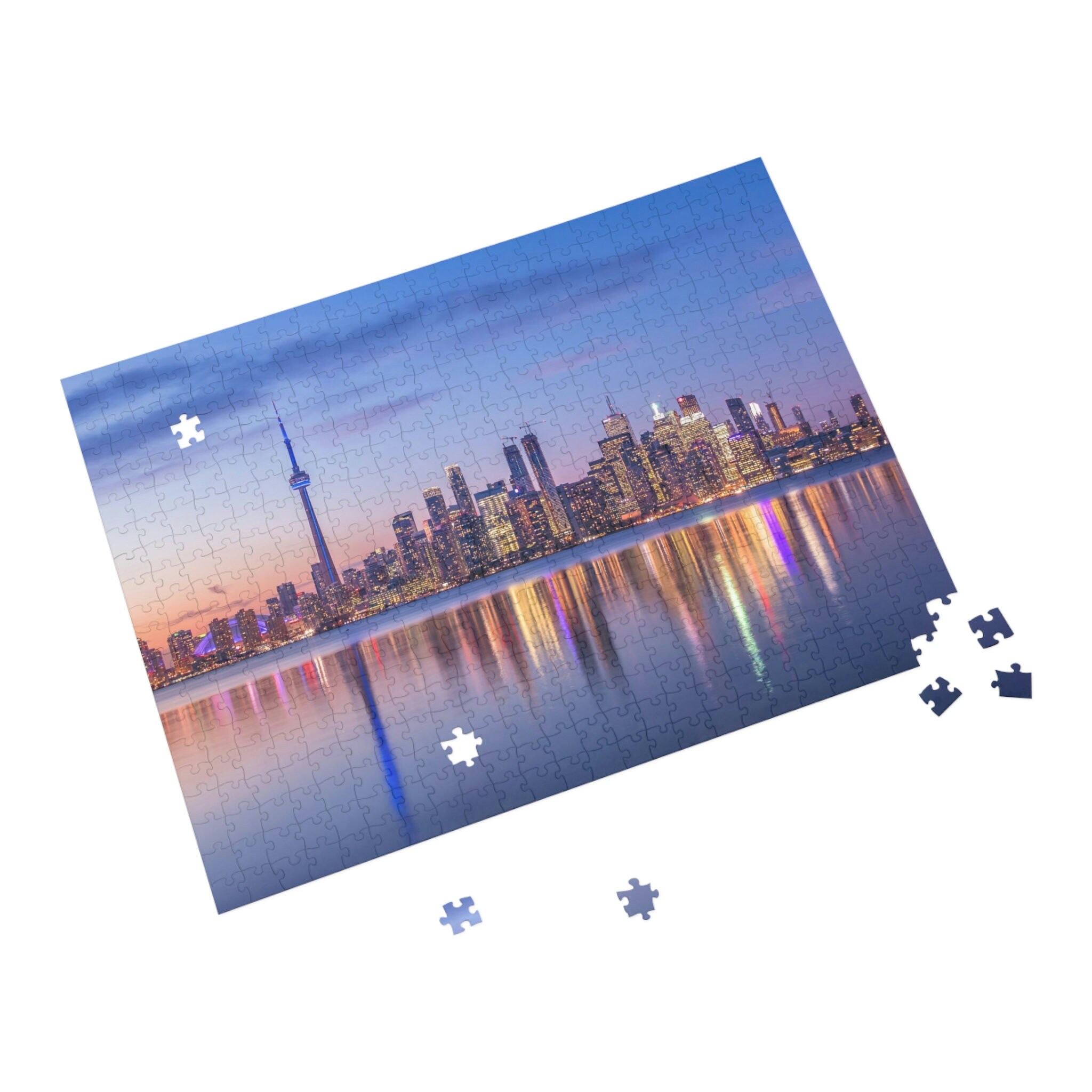 Toronto Skyline Puzzle 96, 252, 500, 1000-piece, Puzzle Box, 1000 Piece ...