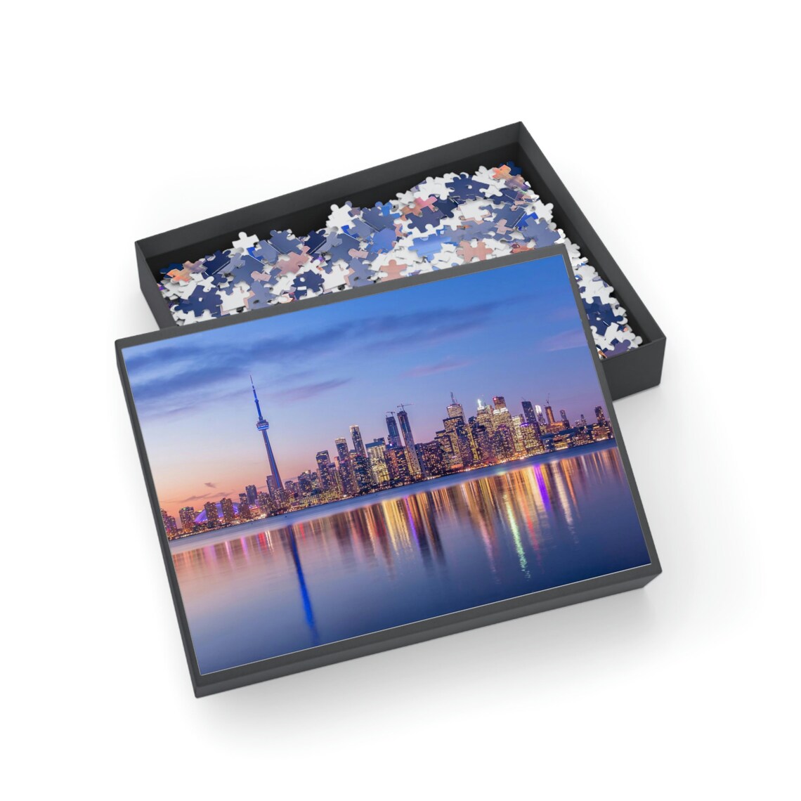 Toronto Skyline Puzzle 96, 252, 500, 1000-piece, Puzzle Box, 1000 Piece ...
