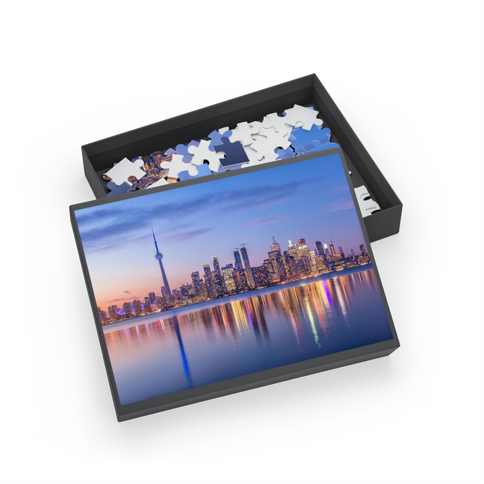 Toronto Skyline Puzzle 96, 252, 500, 1000-piece, Puzzle Box, 1000 Piece ...