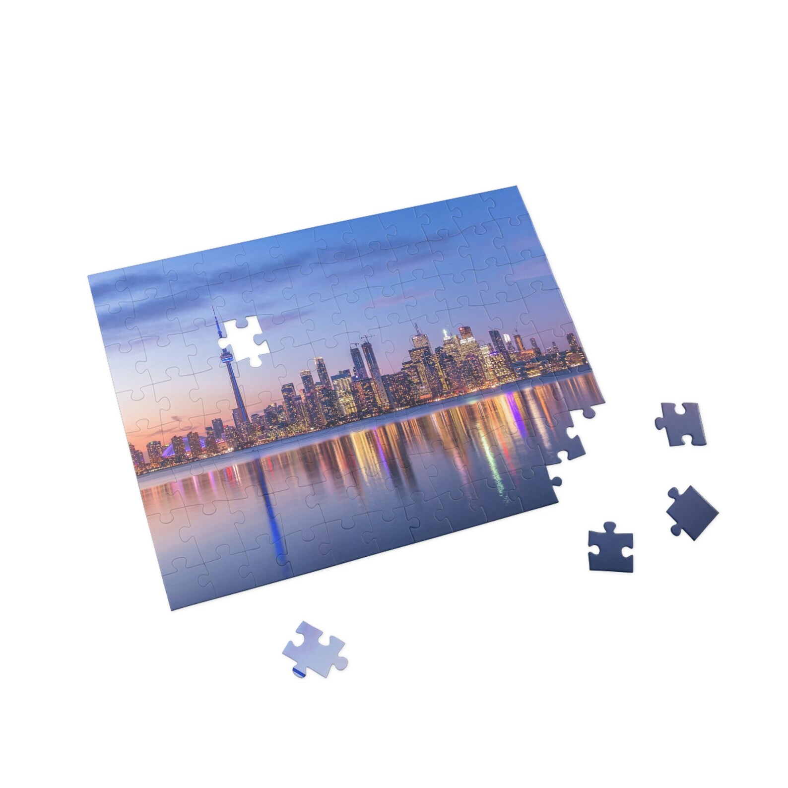 Toronto Skyline Puzzle 96, 252, 500, 1000-piece, Puzzle Box, 1000 Piece ...