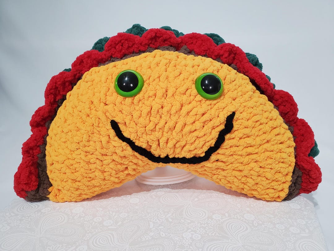 Crochet Taco Stuffy / Plush Toy - Etsy