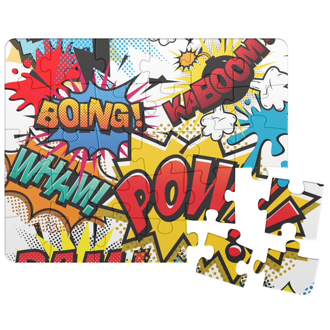 Pop Art Jigsaw Puzzle Pop Art Lips Jigsaw Puzzle - Etsy