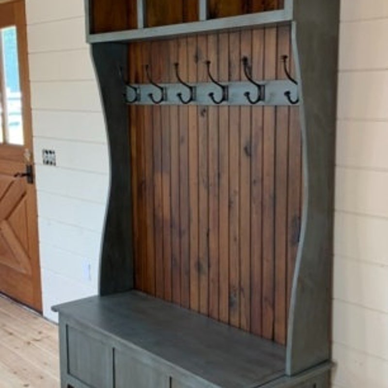 Hall Tree Plans - Etsy