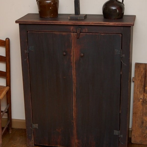 Primitive Cabinet - Etsy