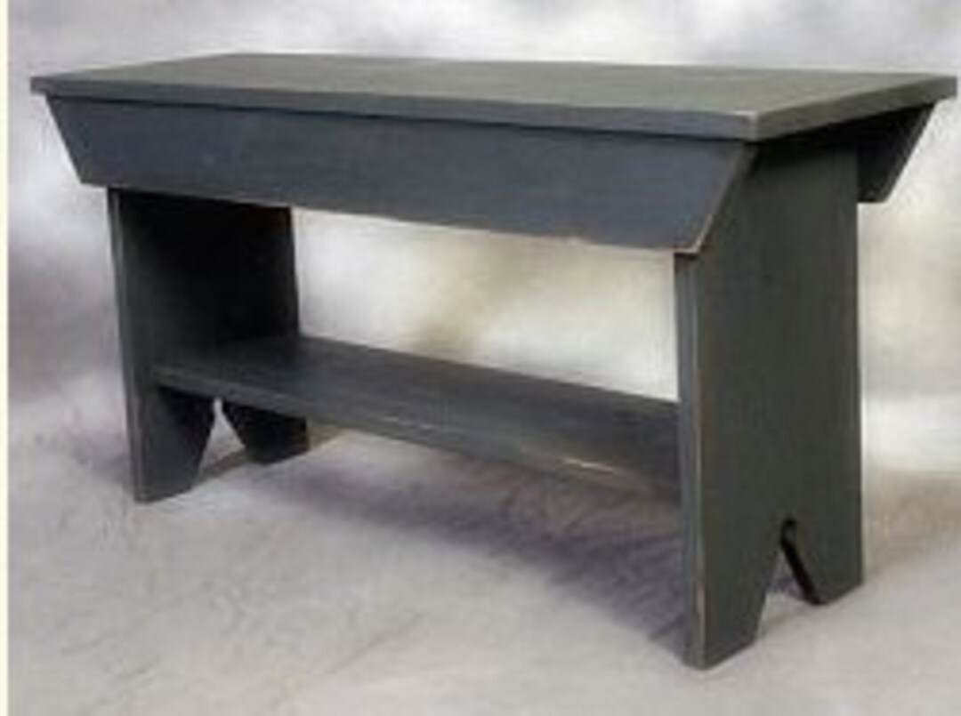 Primitive Bench - Etsy
