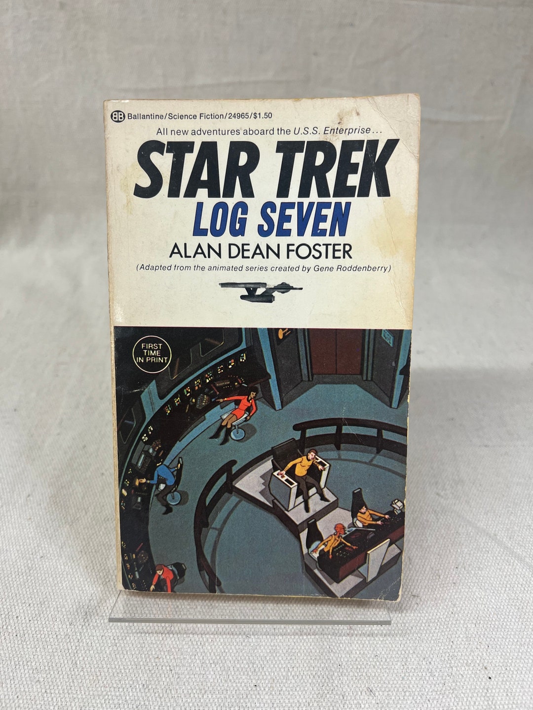 Star Trek Log Seven by Alan Dean Foster - First Edition 1976 ...