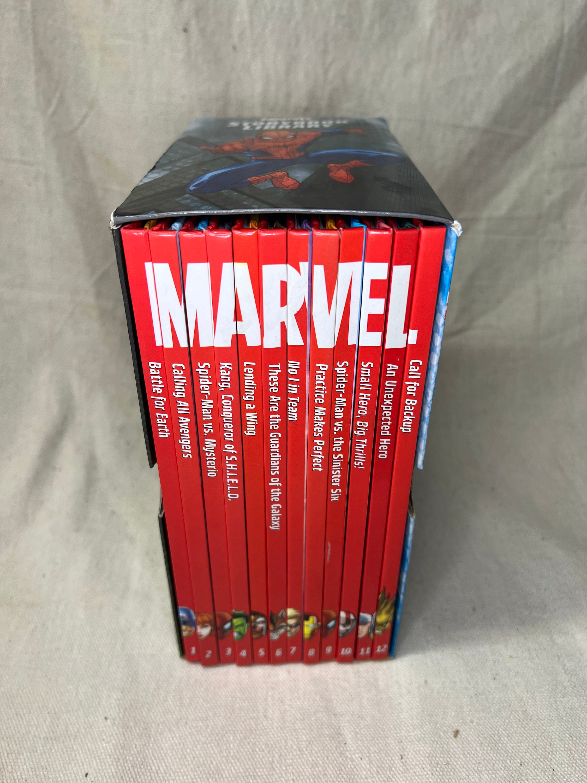 Marvel Storybook Library 12 Book Collection - Etsy