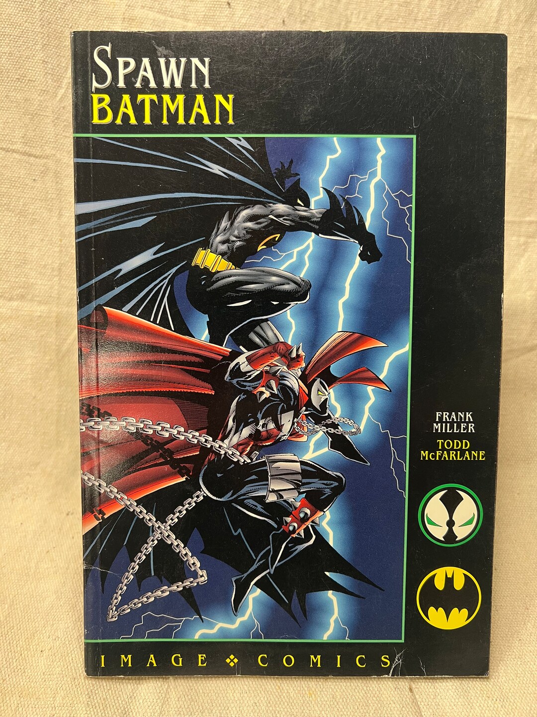 Spawn / Batman by Frank Miller and Todd Mcfarlane - Etsy
