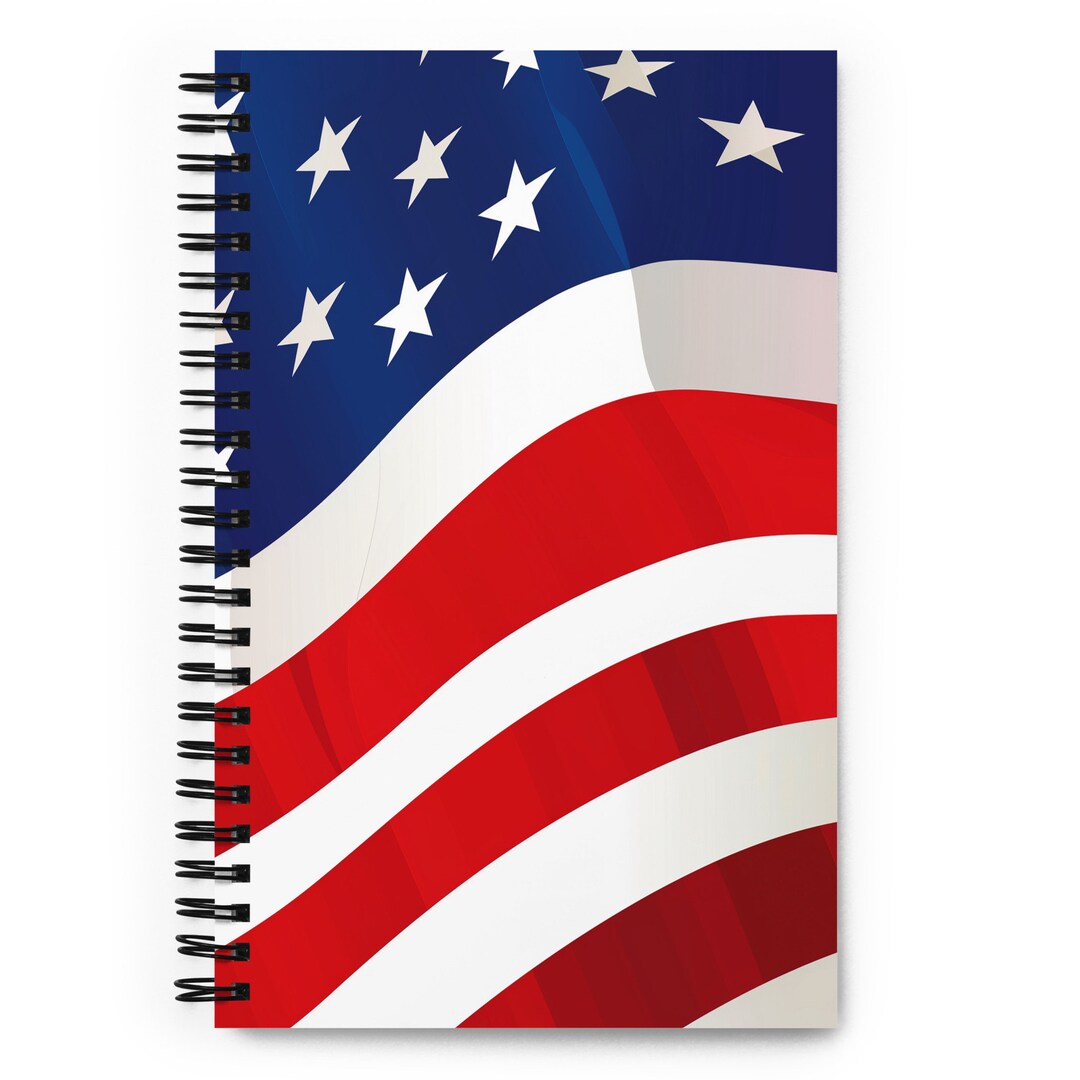 Spirit of the Union Spiral Notebook | Dotted Paper Journal | 140pgs ...