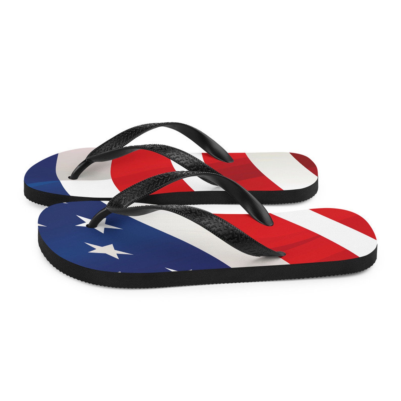 Spirit of the Union Flip-flops | American Flag Sandals | Patriotic ...