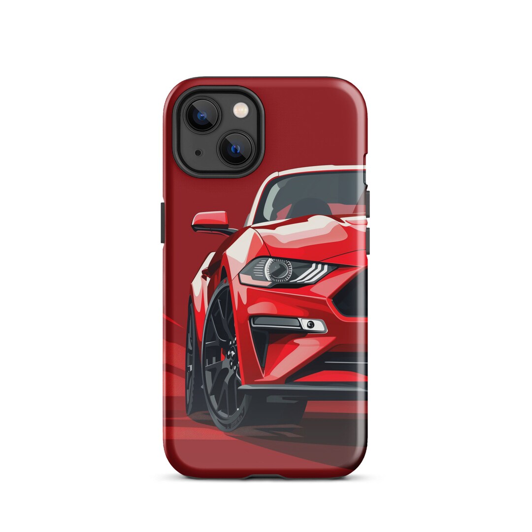 Racing Red Pony Cell Phone Case | Tough iPhone Cases | Sports Car ...