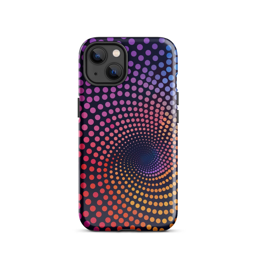 Color Swirl Vortex Cell Phone Cases | Tough iPhone Cases | Colorful ...