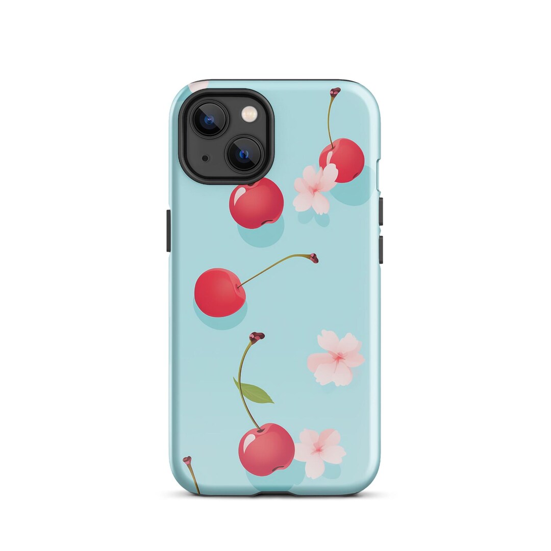 Summer Cherry Blossom Vibes Cell Phone Case | Tough iPhone Cases ...