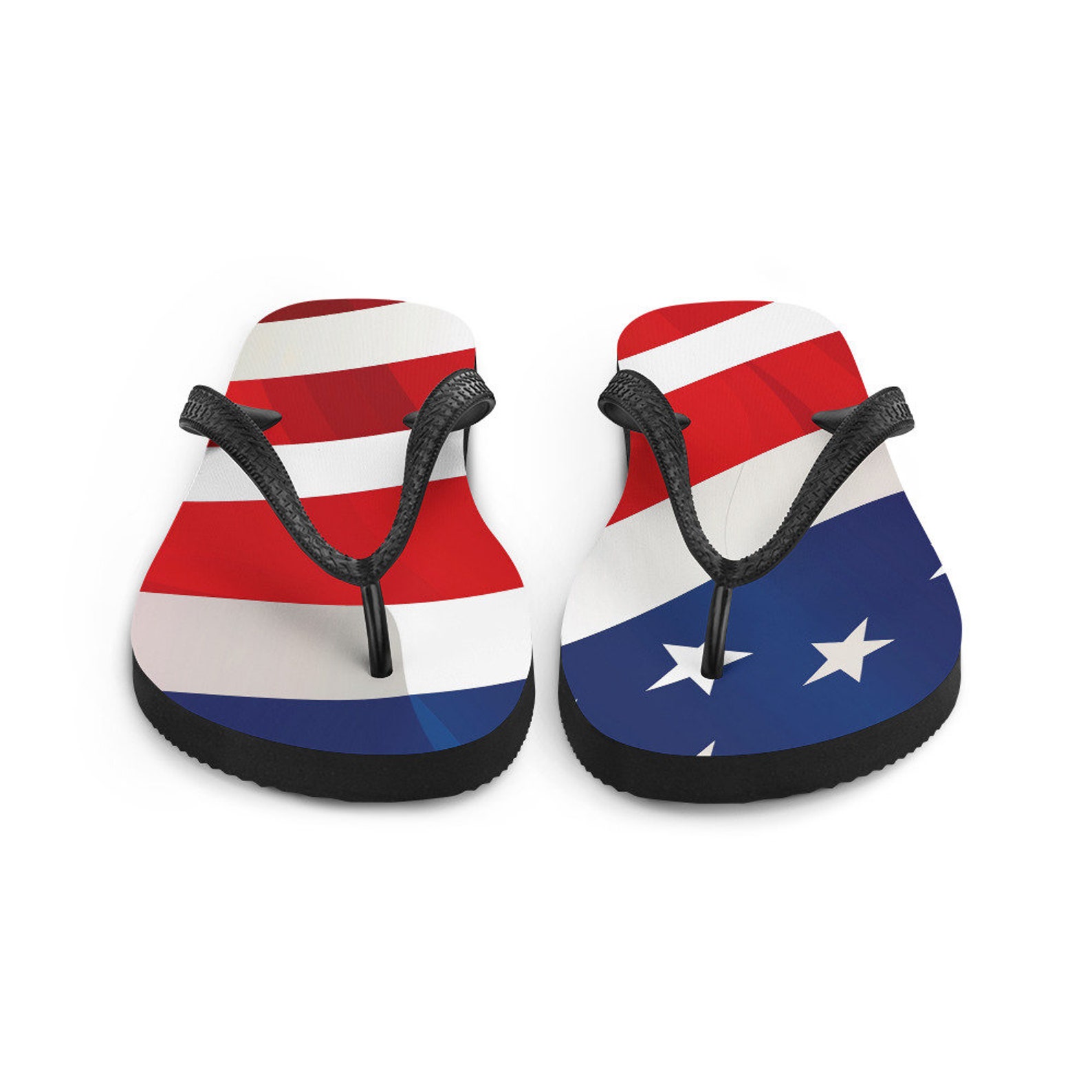 Spirit of the Union Flip-flops | American Flag Sandals | Patriotic ...