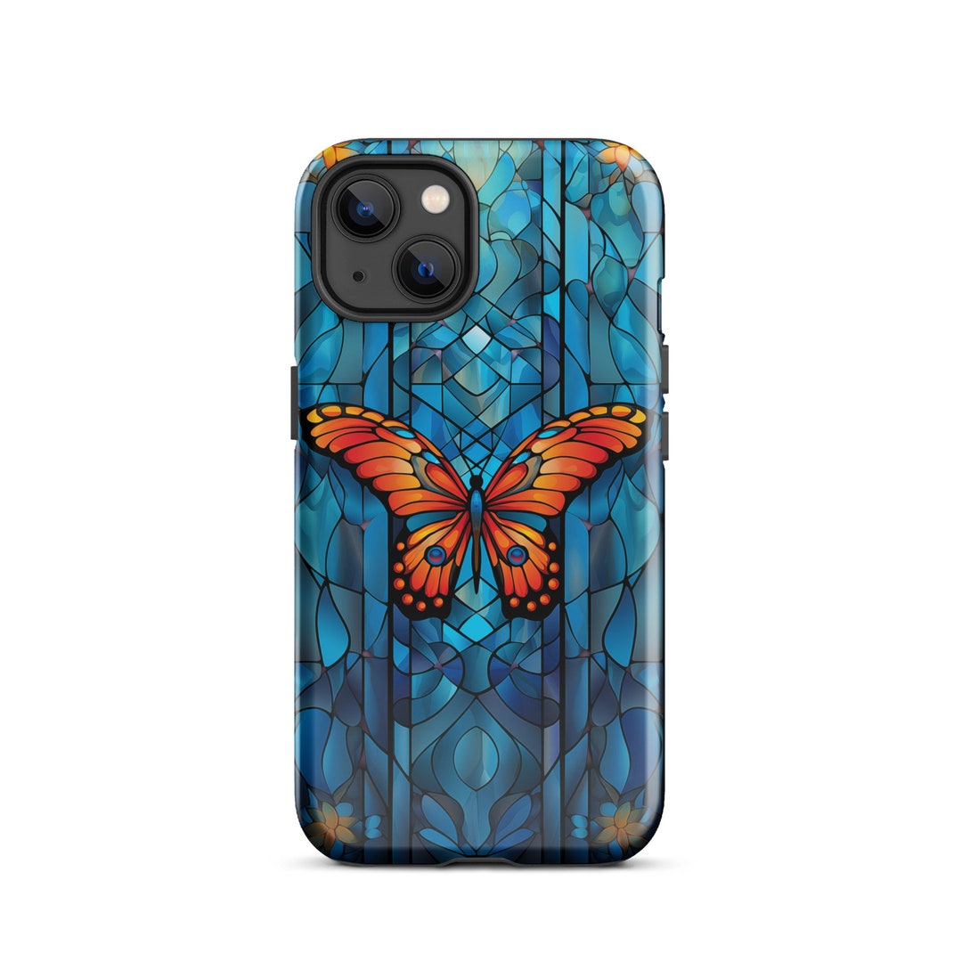 Stained Glass Butterfly Cell Phone Cases | Tough iPhone Cases ...
