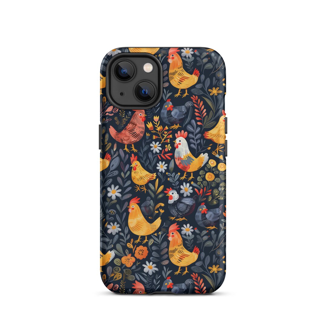 Rustic Roost Cell Phone Cases | Tough iPhone Cases | Chicken Hen and ...