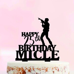 Singer Birthday Cake Topper, Music Birthday Cake Topper, Musician, Band ...
