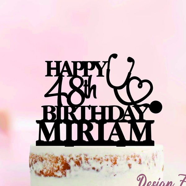 Stethoscope Cake Topper - Etsy