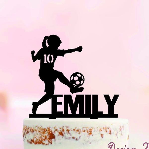Soccer Cake Topper - Etsy