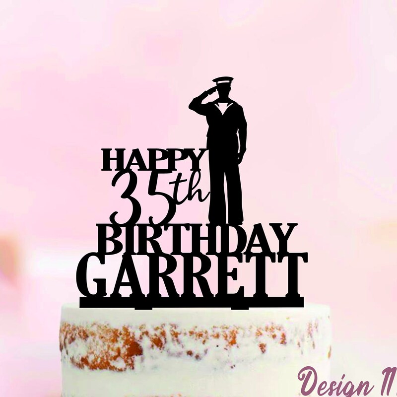 Sailor Cake Topper - Etsy