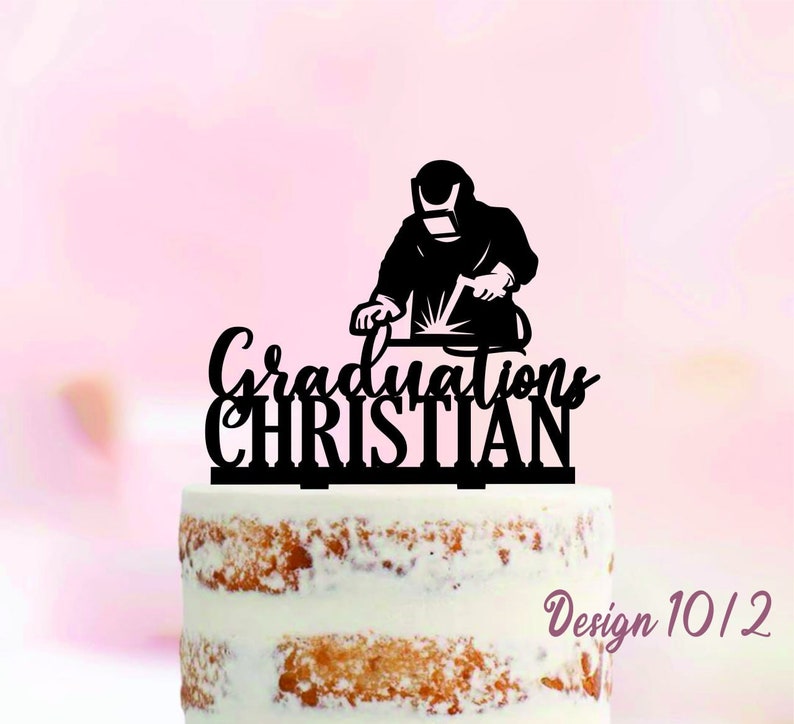 Welder Cake Topper Welder Birthday Cake Topper Welding - Etsy