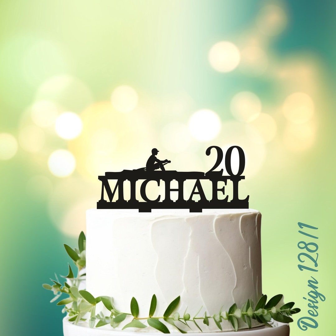 Rowing Cake Topper, Kayak Cake Decorations, Canoe Cake Topper, Rafting ...