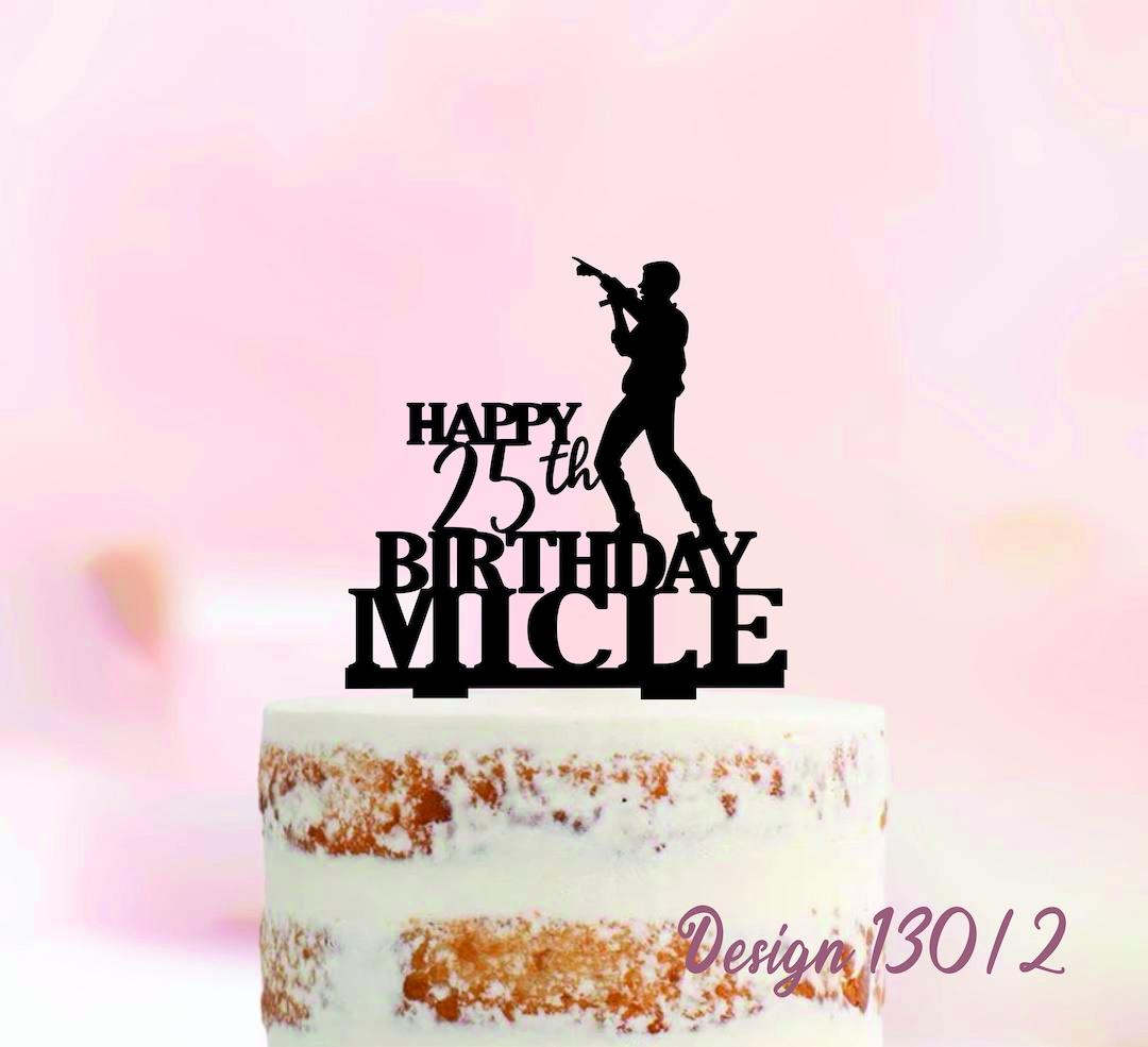 Singer Birthday Cake Topper, Music Birthday Cake Topper, Musician, Band ...