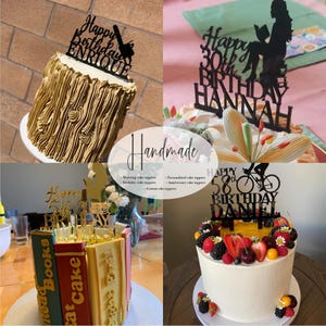Billiards Birthday Cake Topper, Billiards & Snooker Table Cake Topper ...