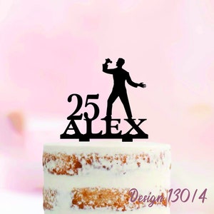 Singer Birthday Cake Topper, Music Birthday Cake Topper, Musician, Band ...