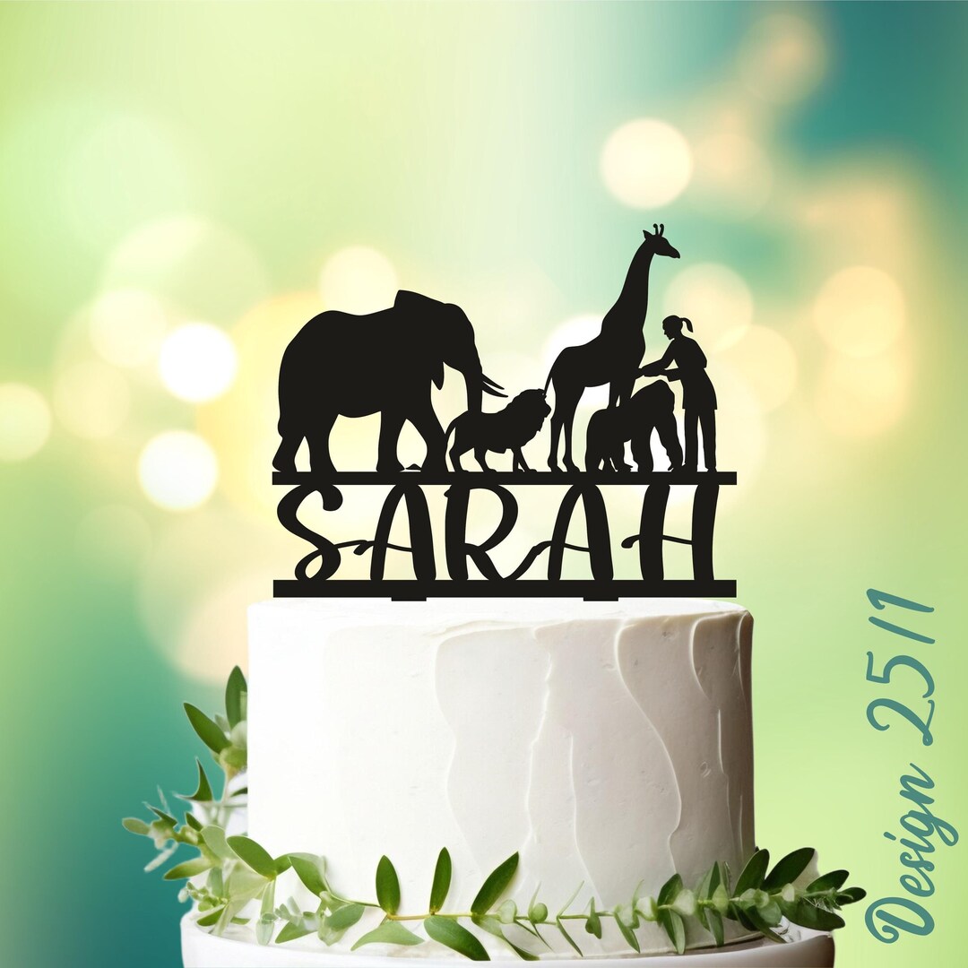 Veterinarian Cake Topper, Vet Birthday Cake Topper, Decoration for ...