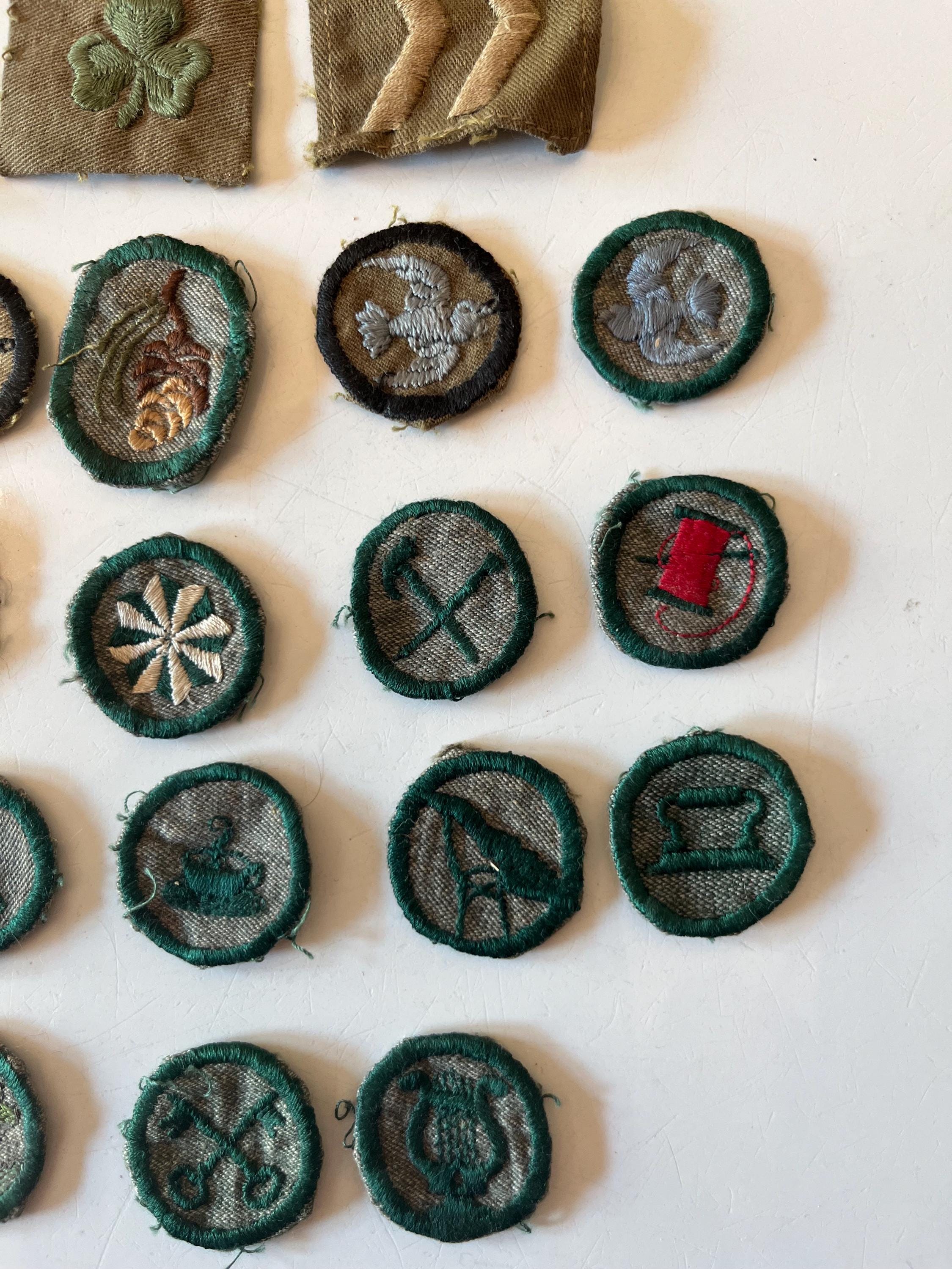 Lot of 21 Antique Vintage Girl Scout Badges C. 1925-1933 - Etsy