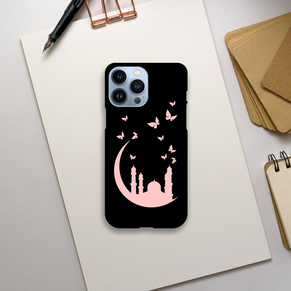Black Islamic Masjid Phone Case pink - Etsy