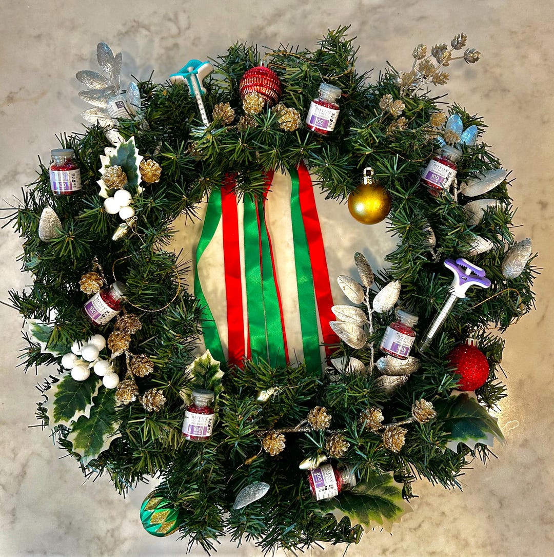 Botox Holiday Wreaths - Etsy