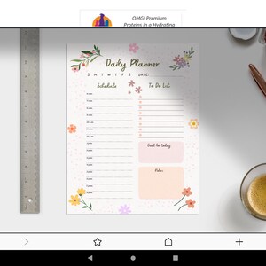 DAILY PLANNER PRINTABLE to Do List Template Pdf - Etsy