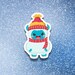 5 Kawaii Yeti Sticker Pack - Etsy