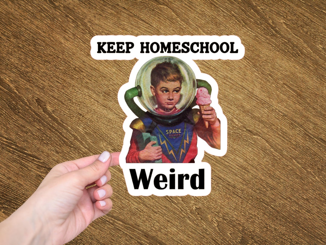 Keep Homeschool Weird Vinyl Sticker - Etsy