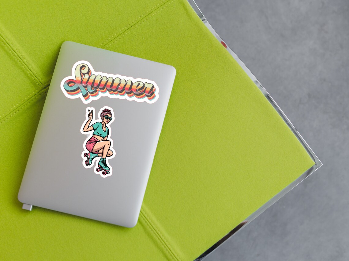 7 Summer Vibes Stickers Set - Etsy