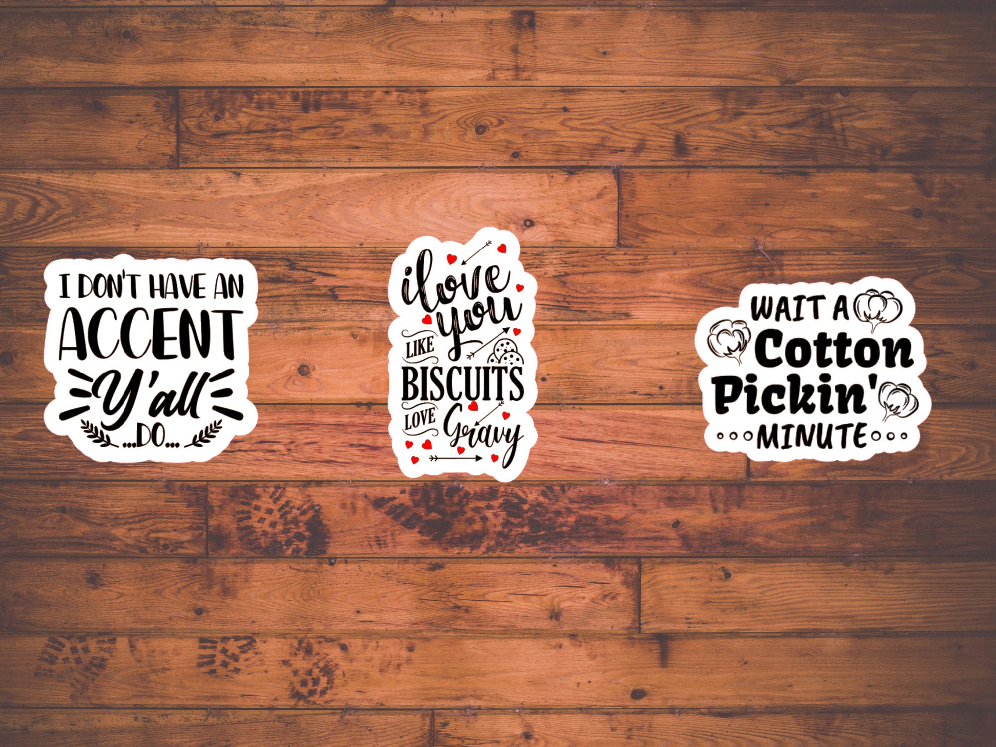 10 Southern Sass Sticker Set - Etsy