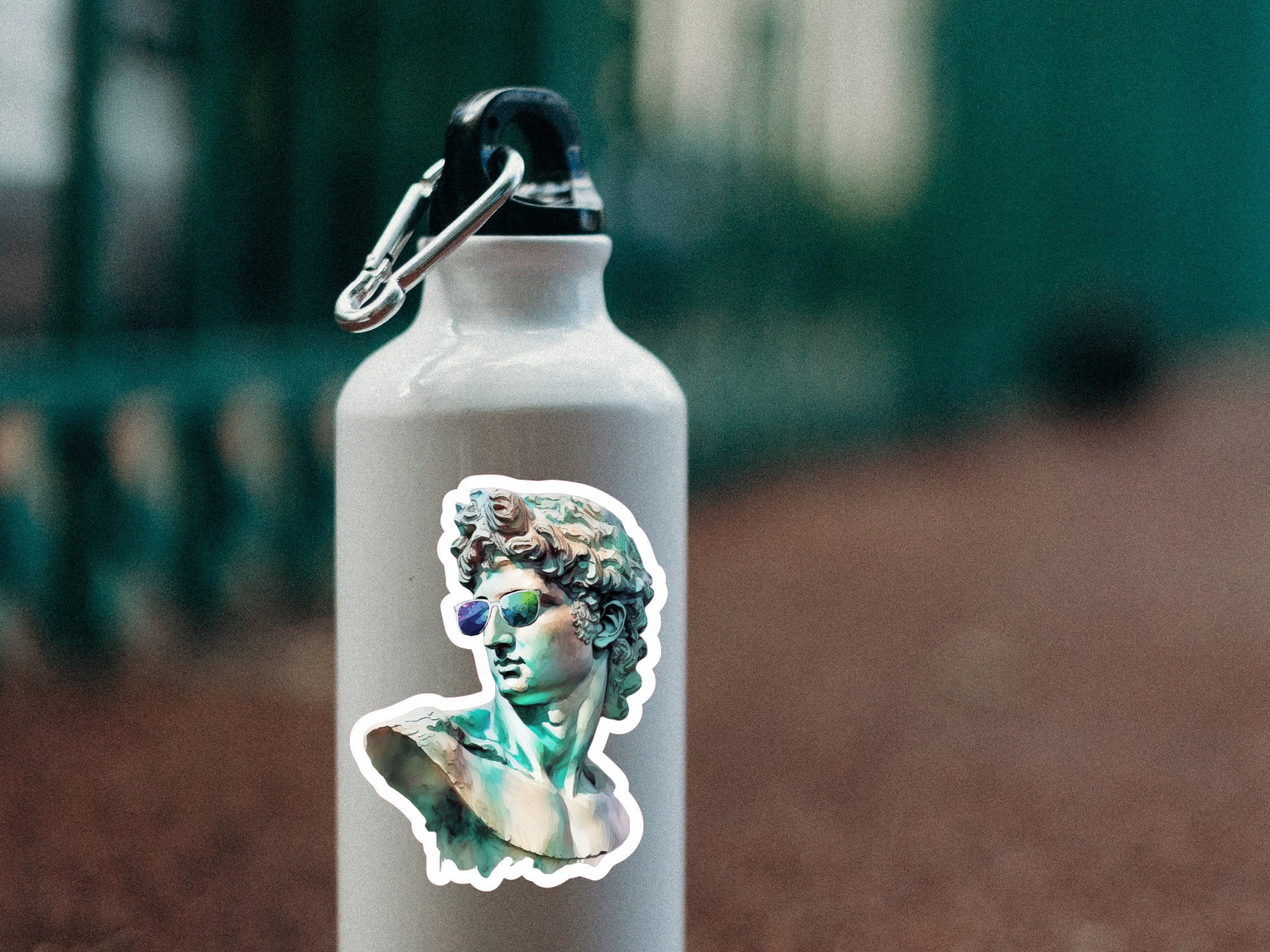 Set of 4 Funny Greek Statues Stickers Set - Etsy