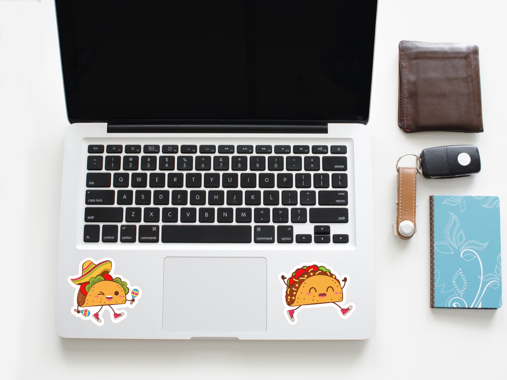 5 Kawaii Taco Sticker Pack - Etsy