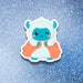 5 Kawaii Yeti Sticker Pack - Etsy